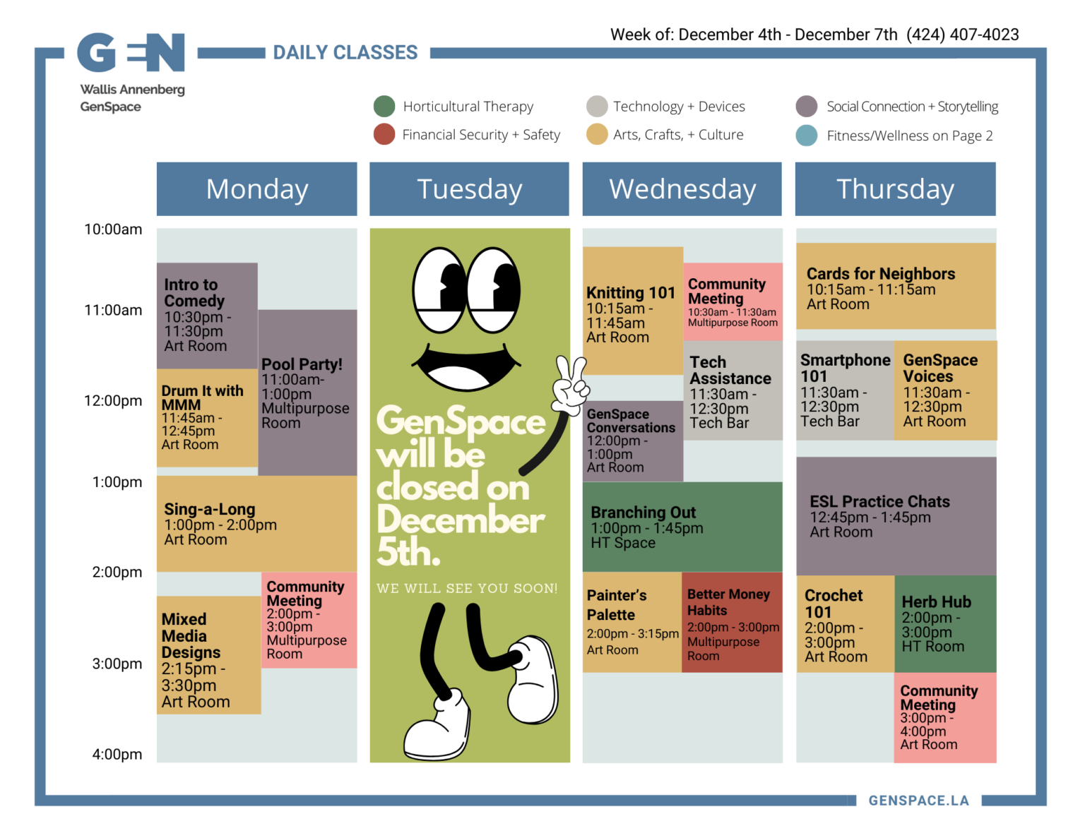 Programs | Wallis Annenberg Genspace